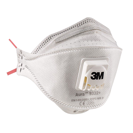 3M 9332+ Aura Disposable Respirator - Personal Protective Equipment Company