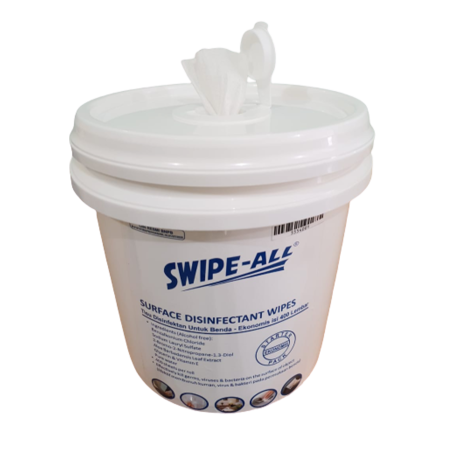 Swipe All Surface Disinfectant Wipes - Distributor Alat Safety Indonesia